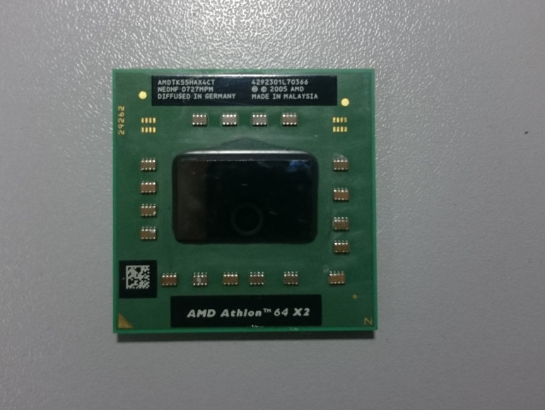Процесор AMD Athlon 64 X2 TK55, AMDTK55HAX4CT, 1x256 КБ, 2x512 КБ кеш ...
